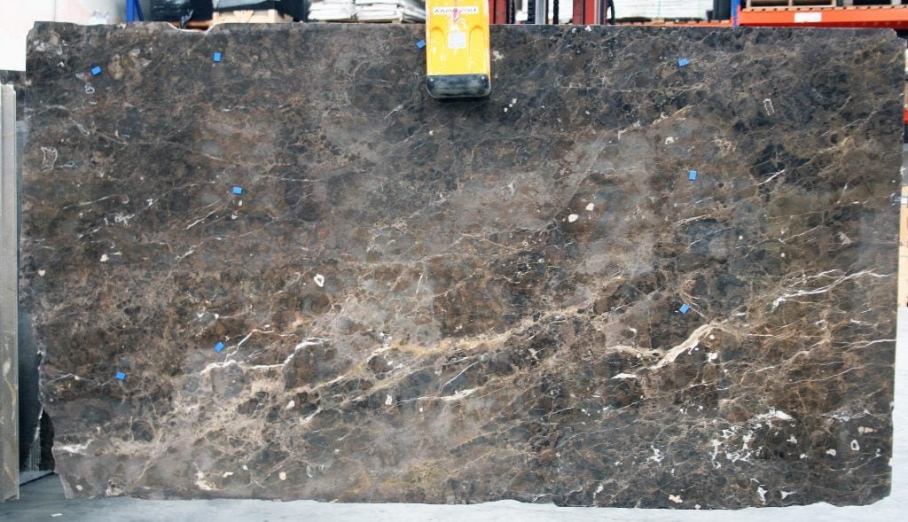 Maroon Emperador Marble Slab | Natural Angle